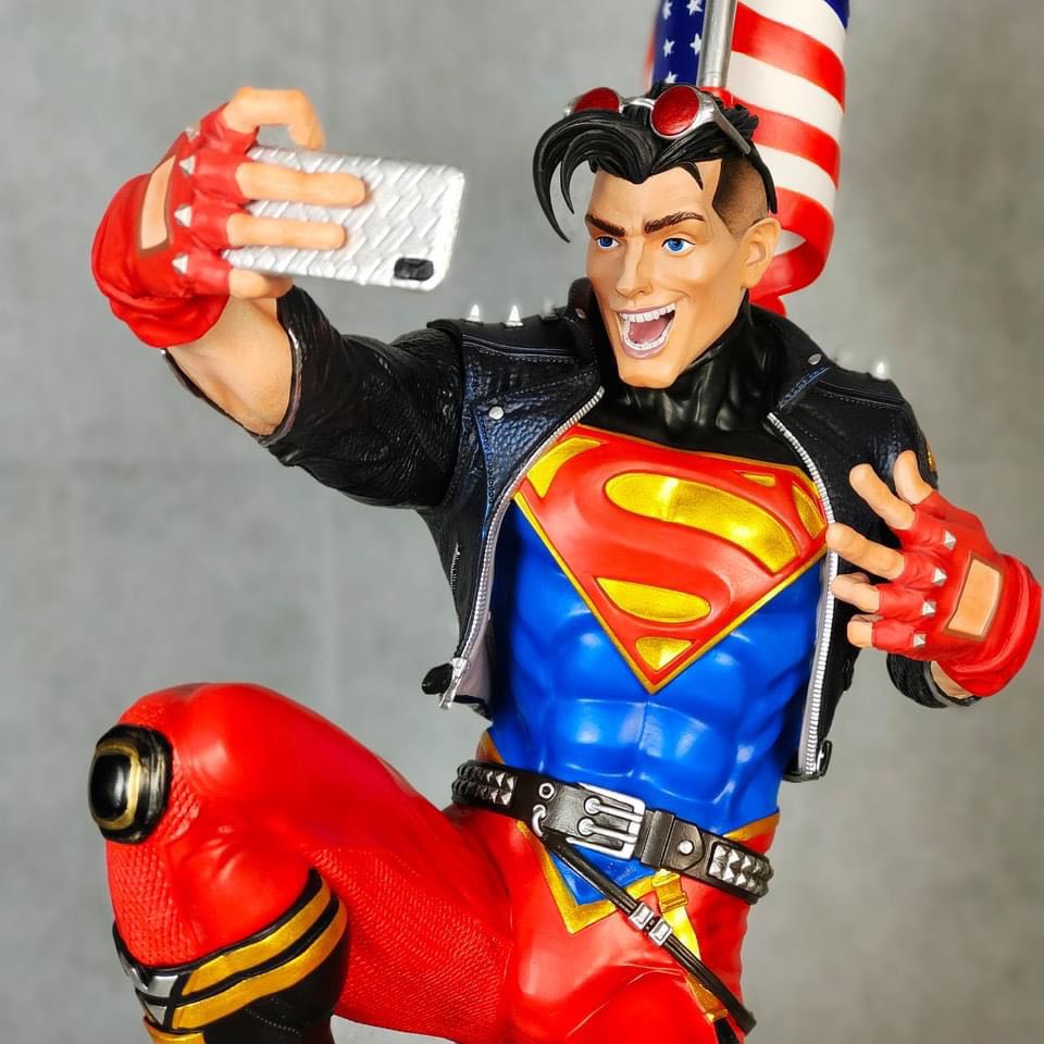 Superboy Custom Statue 1/4 Scale, Hobbies & Toys, Toys & Games on Carousell