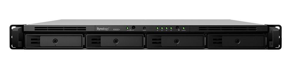 Synology-RackStation RS820+ / RS820RP+ Ideal 1U rackmount NAS for high ...