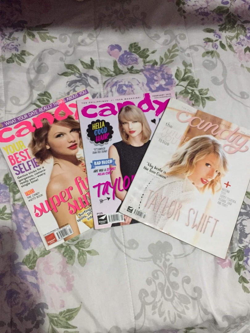 Taylor Swift Candy Magazine Set, Hobbies & Toys, Books & Magazines ...