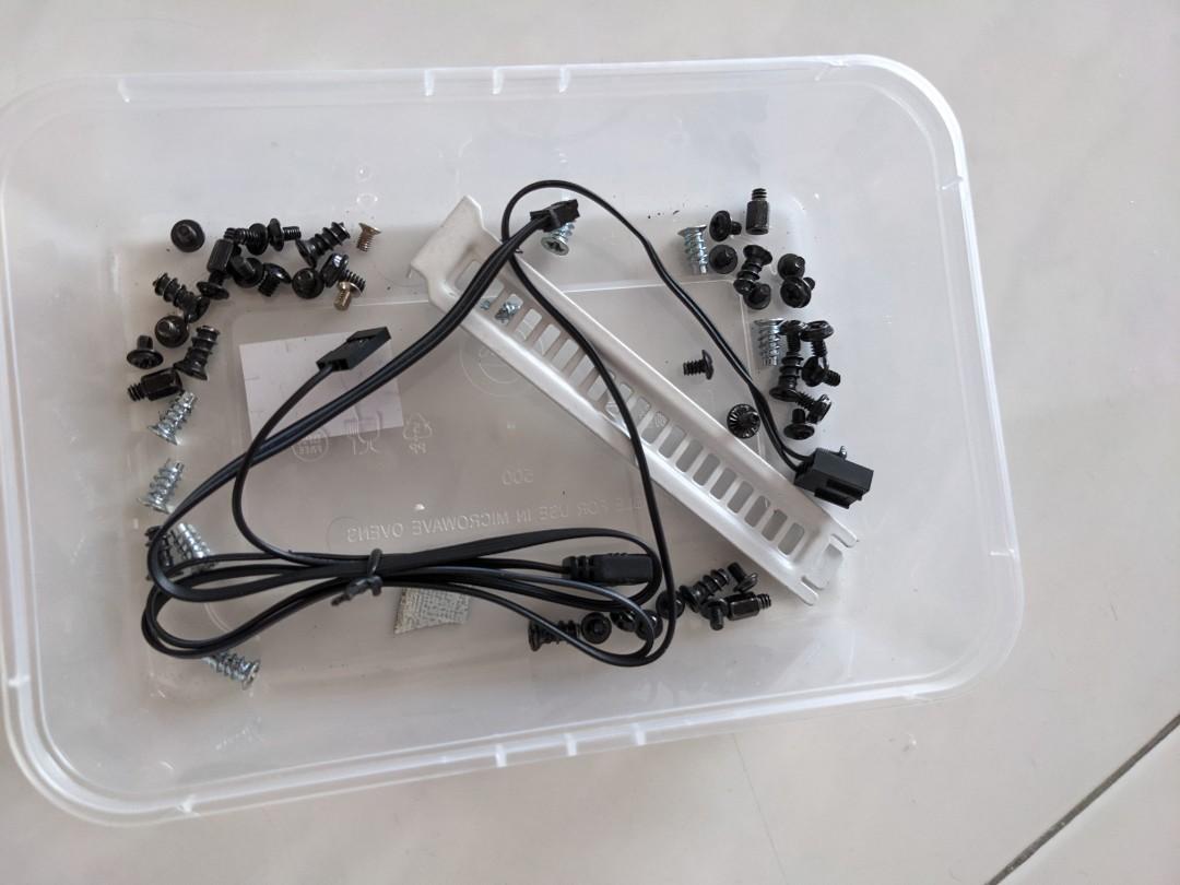 Tecware Nexus Air M White case (5x ARGB Fans+ controller), Computers ...