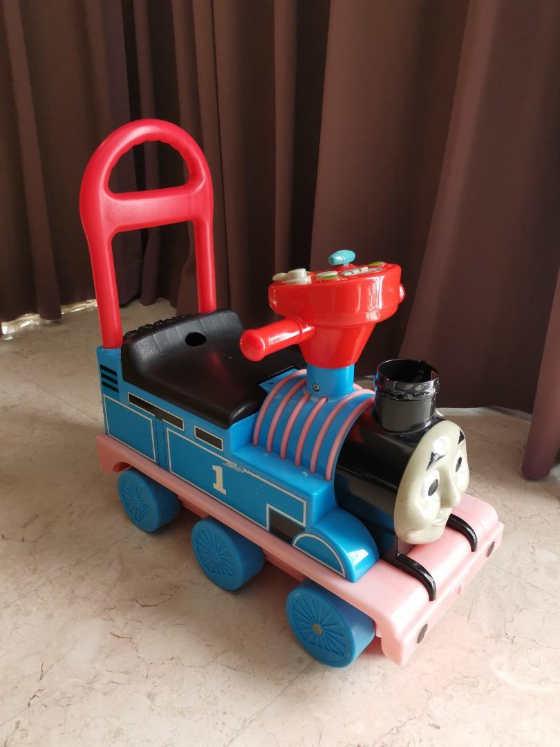 Thomas Train Ride On Car, Babies & Kids, Infant Playtime on Carousell