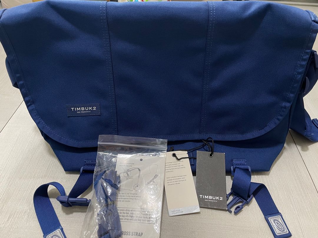 Timbuk2 Classic Messenger Blue Wish Heritage Collection, Men's Fashion ...