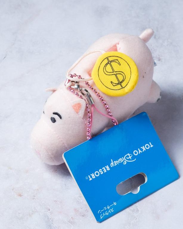 Toy Story Ham Keychain (Authentic from Tokyo Disney Resort), Hobbies ...