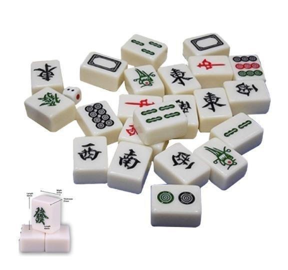 Traditional Mahjong Tiles Set, Hobbies & Toys, Toys & Games on Carousell