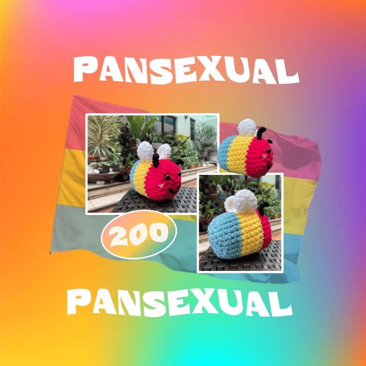Transgender Bee Plushie Pride Crochet, Hobbies & Toys, Stationary ...