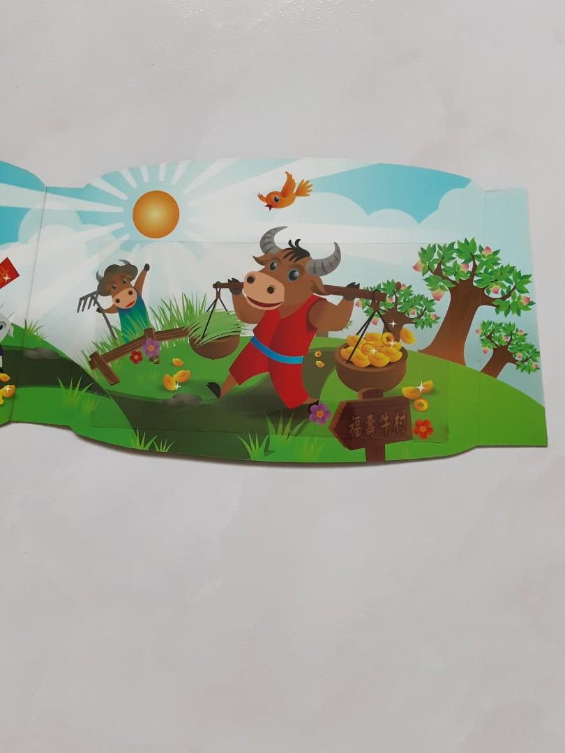 Treasure Cove Festive Pack 24K Gold Plated Festive Ox Medallion and a ...