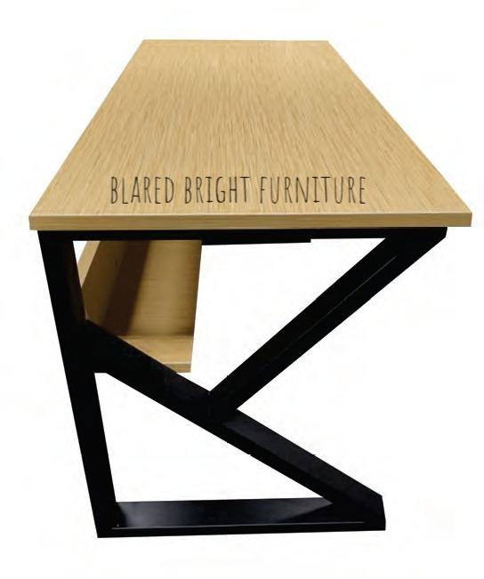 Tubular Legs Table - WFH Desk || Office Furniture Partition, Furniture ...