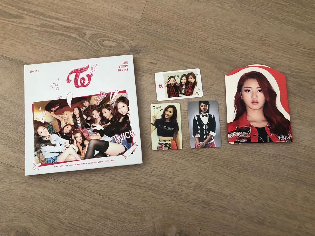 TWICE Debut Album, Hobbies & Toys, Memorabilia & Collectibles, K-Wave ...