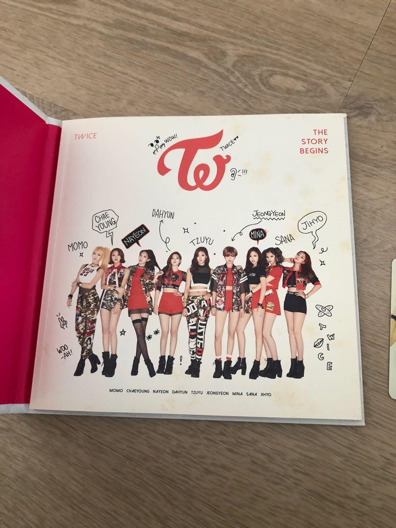 TWICE Debut Album, Hobbies & Toys, Memorabilia & Collectibles, K-Wave ...