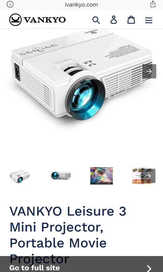 Vankyo LED Projector - Full Kit, TV & Home Appliances, TV ...