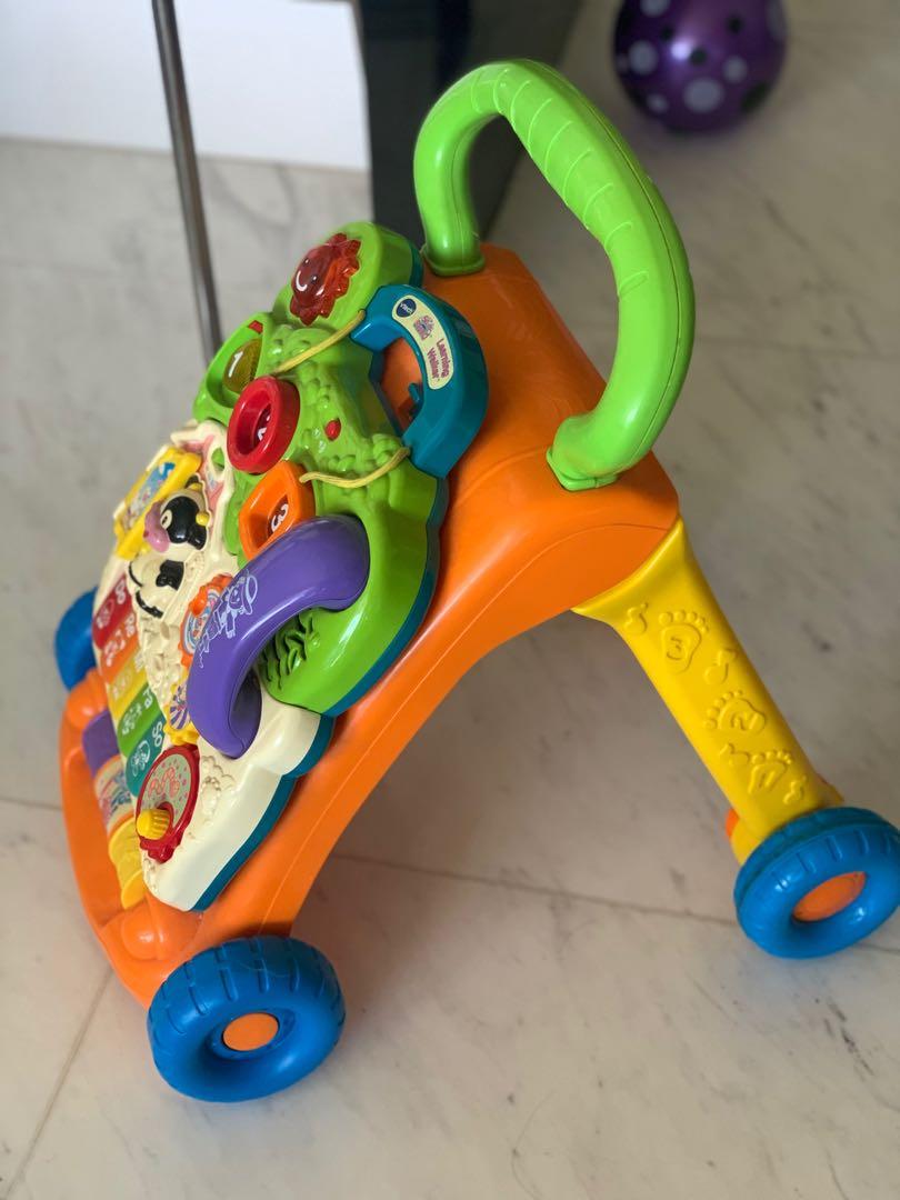VTech sit-to-stand learning walker, Babies & Kids, Infant Playtime on ...