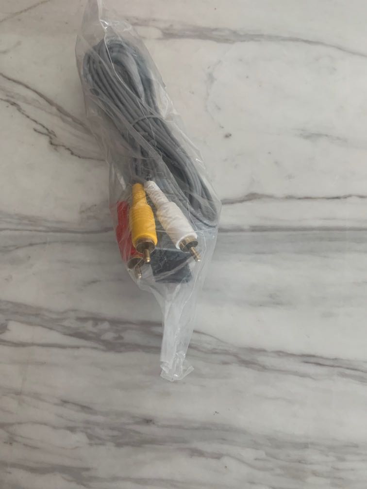 Wii tv connection cable, Video Gaming, Video Games, Nintendo on Carousell