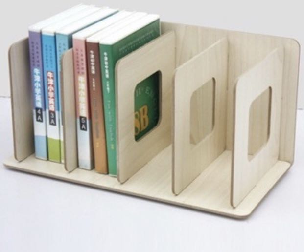 Wooden Desktop Book Rack DIY Wooden Table Book Rack Wooden Book Shelf ...