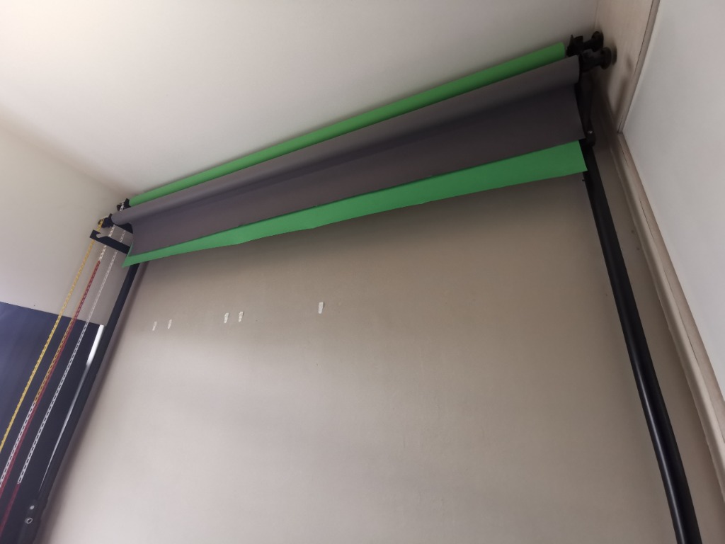 3 Roller Studio Background Paper Support System + Floor to Ceiling ...
