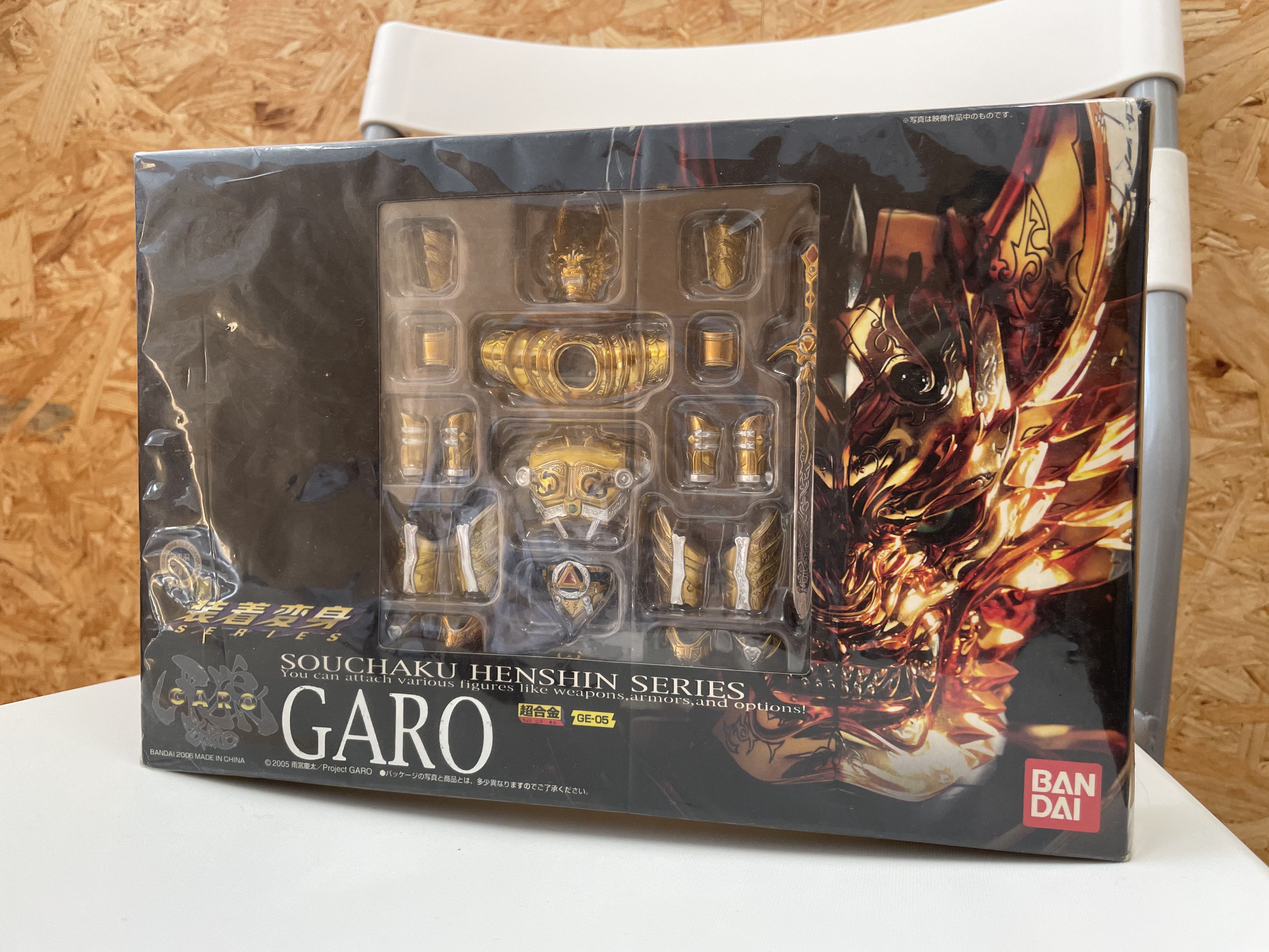 全新裝着變身 牙狼 GARO GE-05 Souchaku henshin series, 興趣及遊戲, 玩具 & 遊戲類 - Carousell