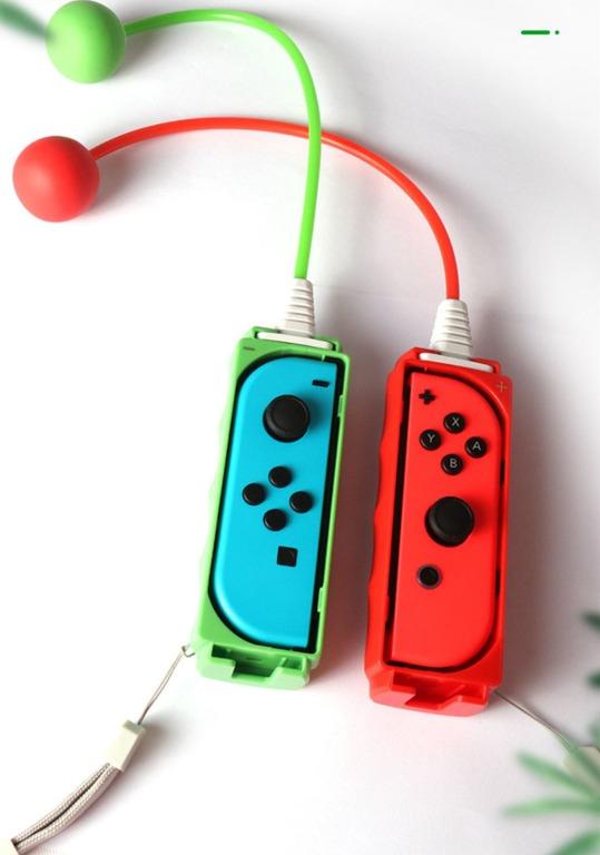 全新 Ns Switch Joy Con 手掣跳繩套裝 無繩版 Jump Rope Challenge 日本大熱 空氣跳繩 空氣像