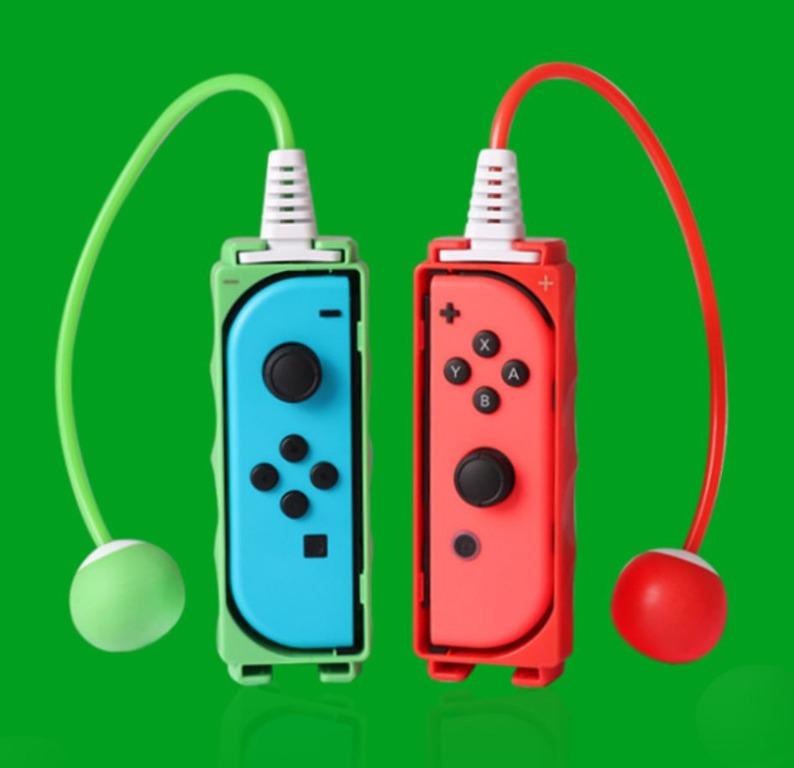(全新) NS Switch Joy-Con 手掣跳繩套裝 (無繩版) - Jump Rope Challenge 日本大熱 空氣跳繩 空氣像 ...