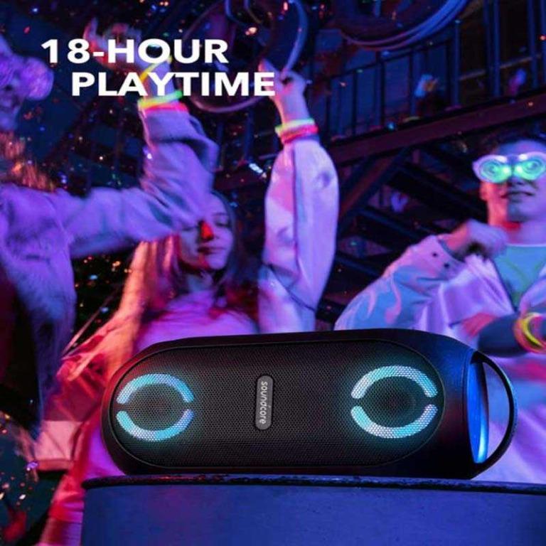 Anker SoundCore Rave PartyCast 節拍光效80W派對藍牙喇叭, 音響器材, Soundbar、揚聲器、藍牙喇叭、耳 ...