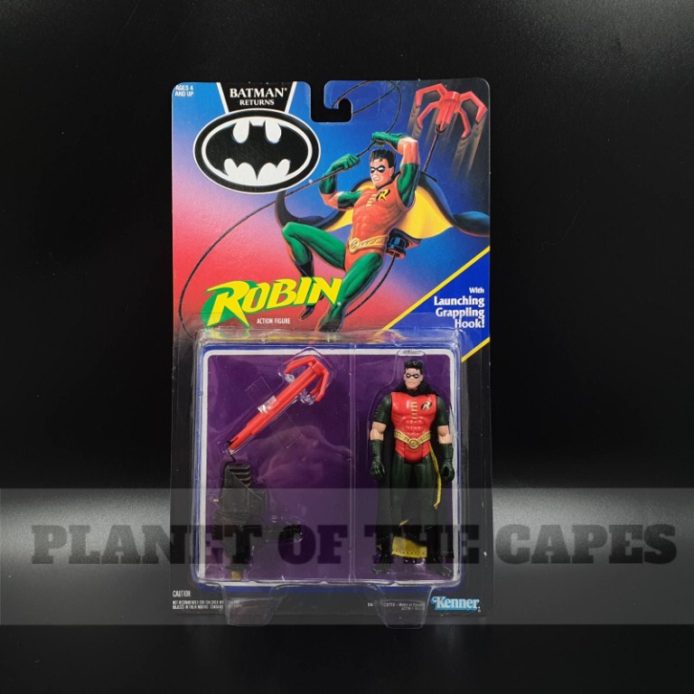 Batman Returns Robin with Launching Gappling Hook 1991, Kenner, Hobbies ...