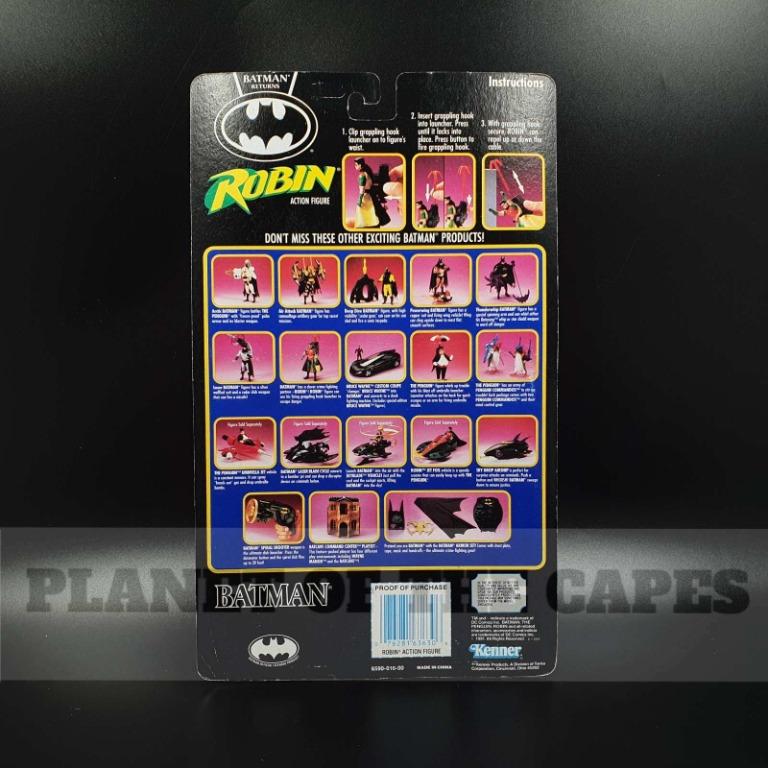 Batman Returns Robin with Launching Gappling Hook 1991, Kenner, Hobbies ...