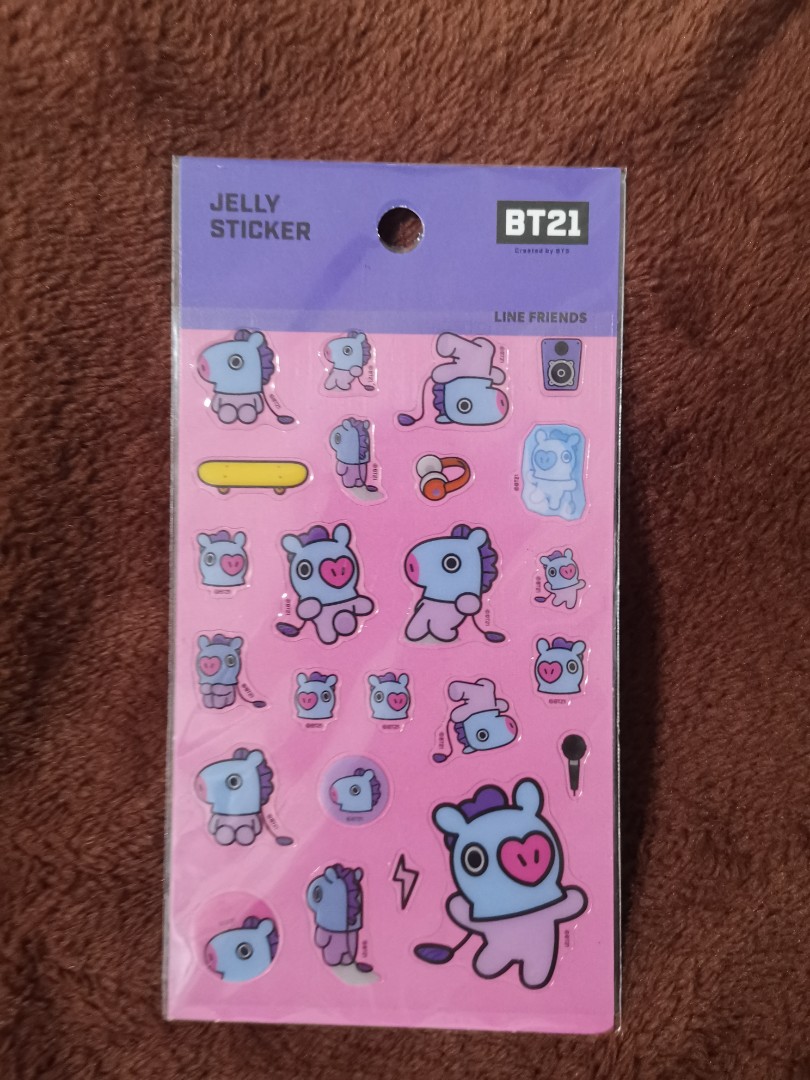BTS BT21 official Mang sticker, Hobbies & Toys, Memorabilia ...