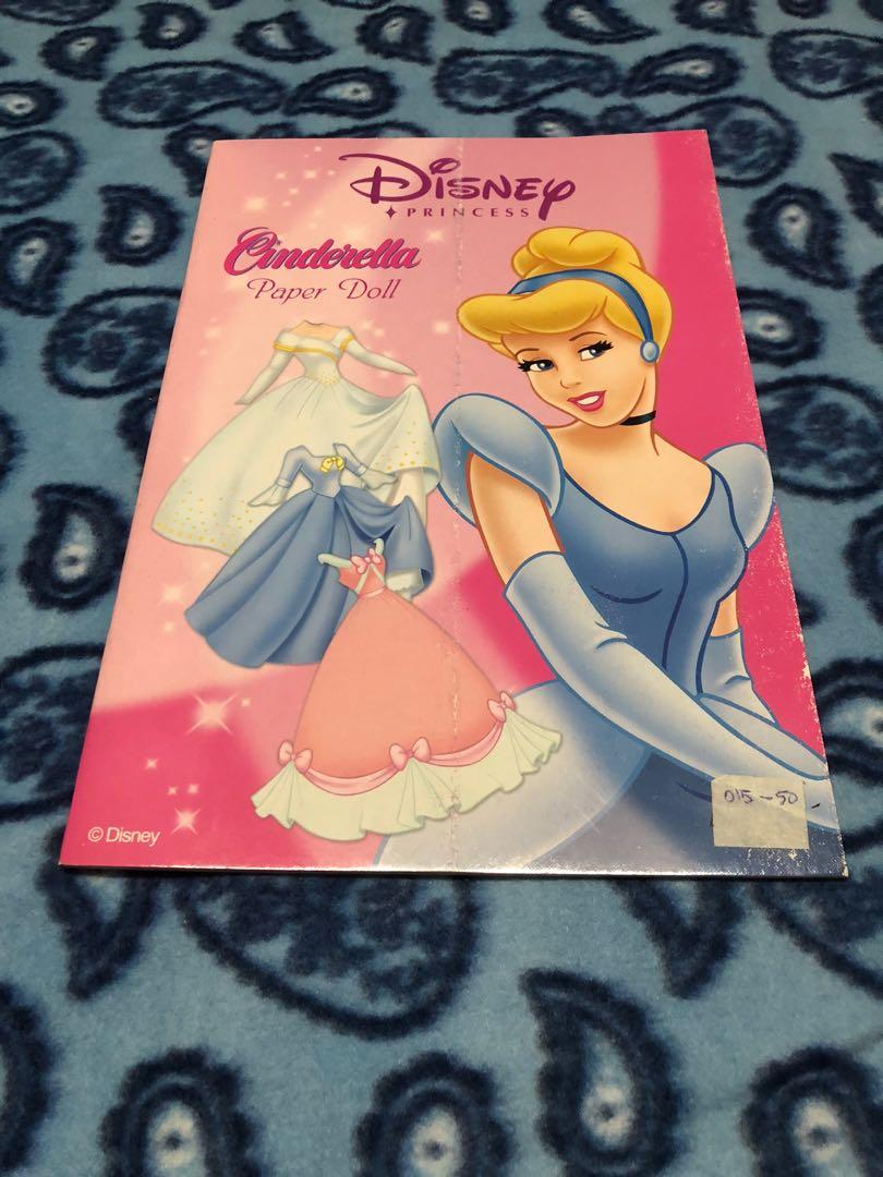 Cinderella Paper Doll, Hobbies & Toys, Books & Magazines, Children's ...