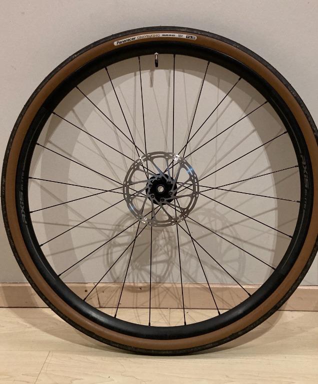 Complete Axis Elite Gravel Wheelset with Panaracer Gravelking Tyres ...