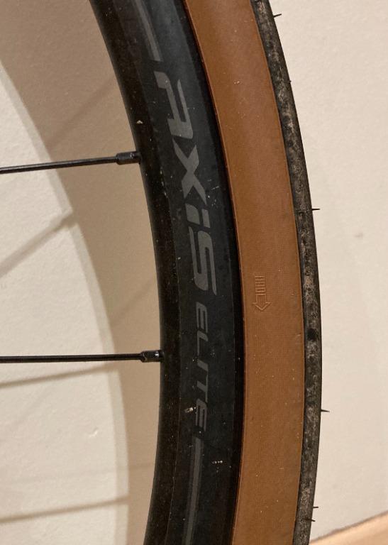 Complete Axis Elite Gravel Wheelset with Panaracer Gravelking Tyres ...