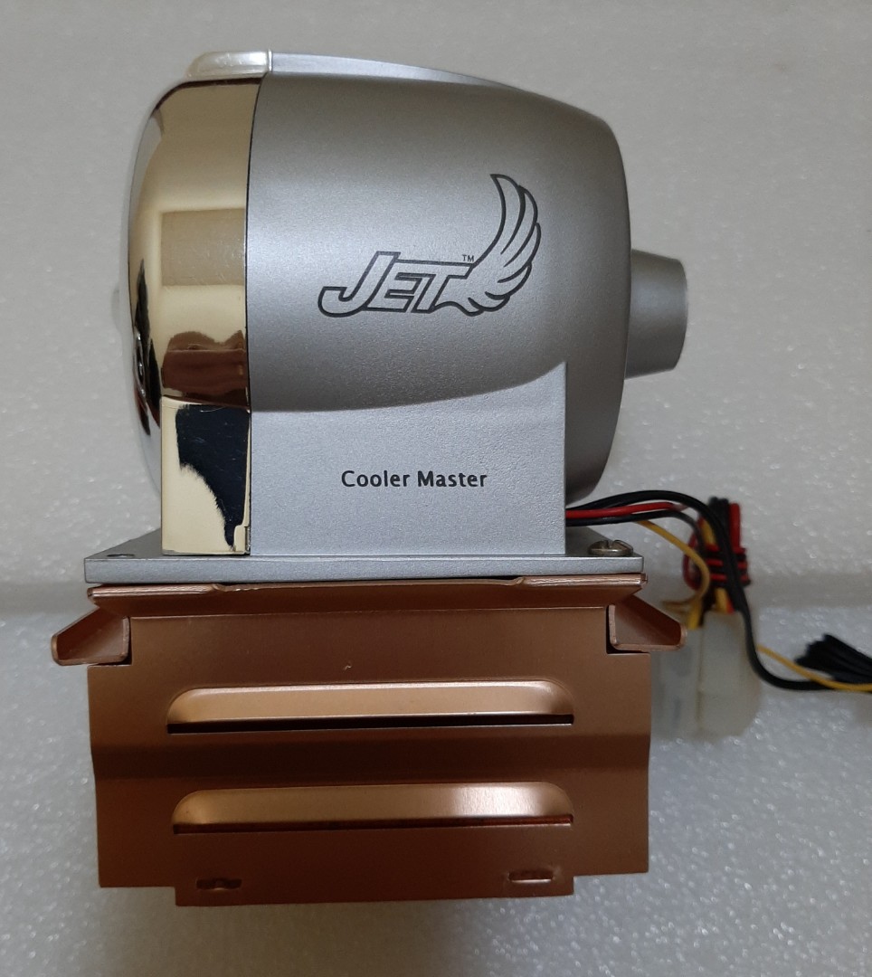 Cooler Master Jet 4 CPU COOLER, Computers & Tech, Parts & Accessories ...