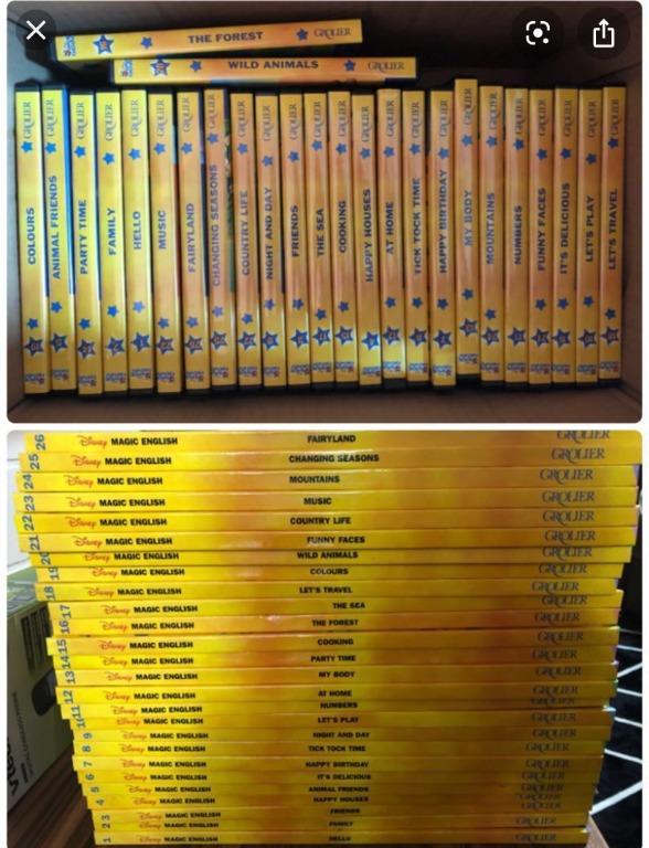 Disney Magic English FULL SET, Hobbies & Toys, Books & Magazines ...