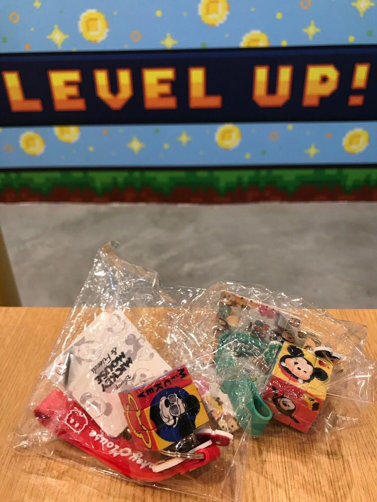 Original/Authentic Disney rubik’s cube keychains, Hobbies & Toys ...