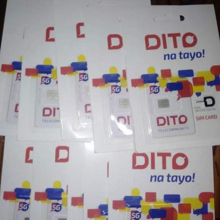 DITO 5G LTE SIM (with 1GB Free Data for 7 Days), Mobile Phones ...