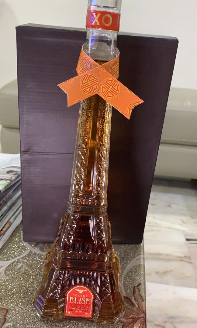 Eiffel Tower Brandy Elise XO 500 ml, Food & Drinks, Alcoholic Beverages ...