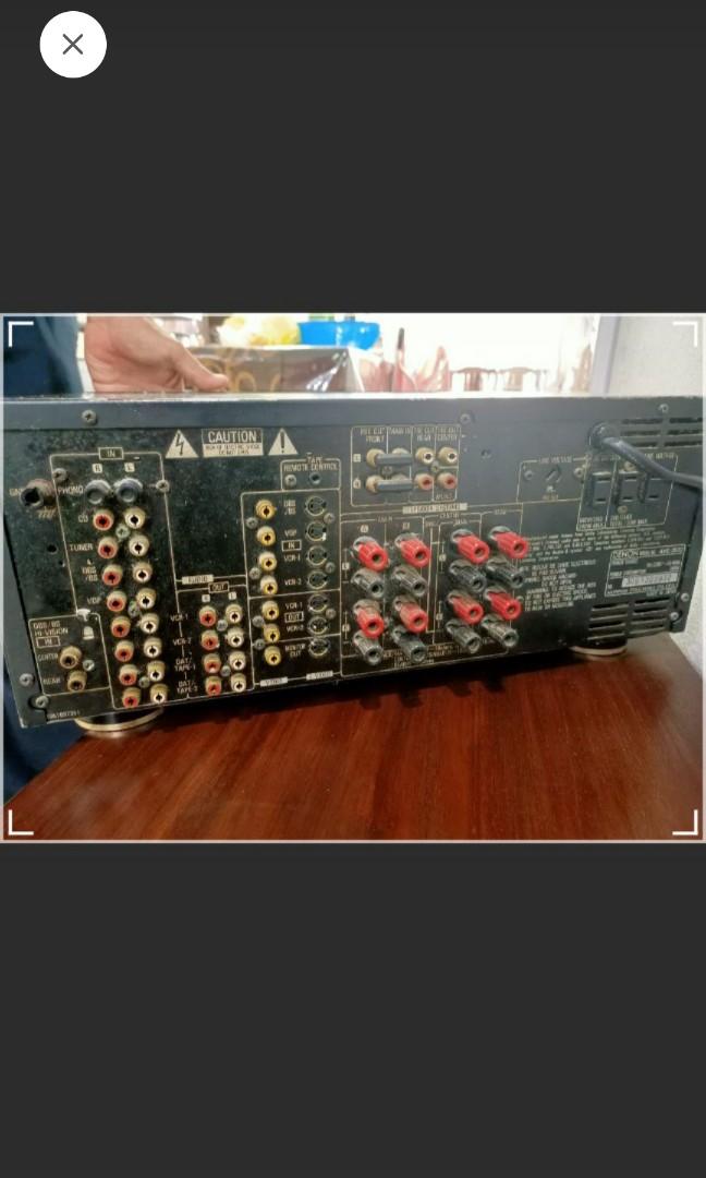 EURORACK UB2222FX-PRO ,Denon preamp, DENON PREAMP avc 3530 - $180 all 3 ...