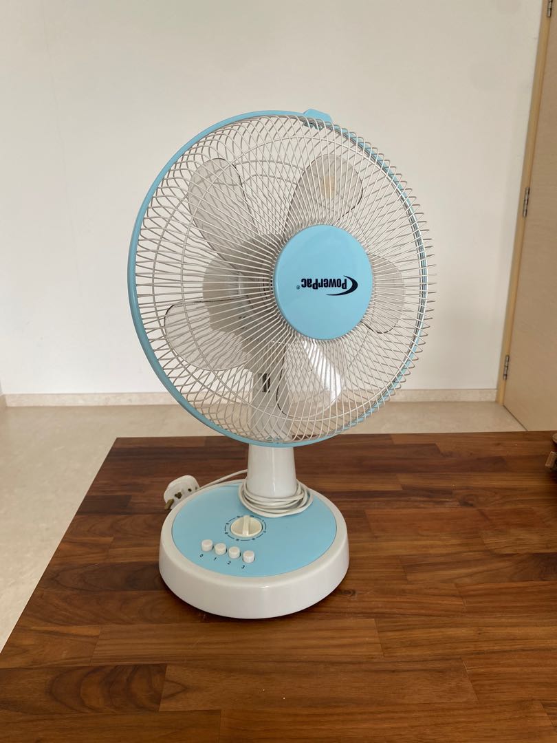 Free: Powerpac table fan, Furniture & Home Living, Lighting & Fans ...