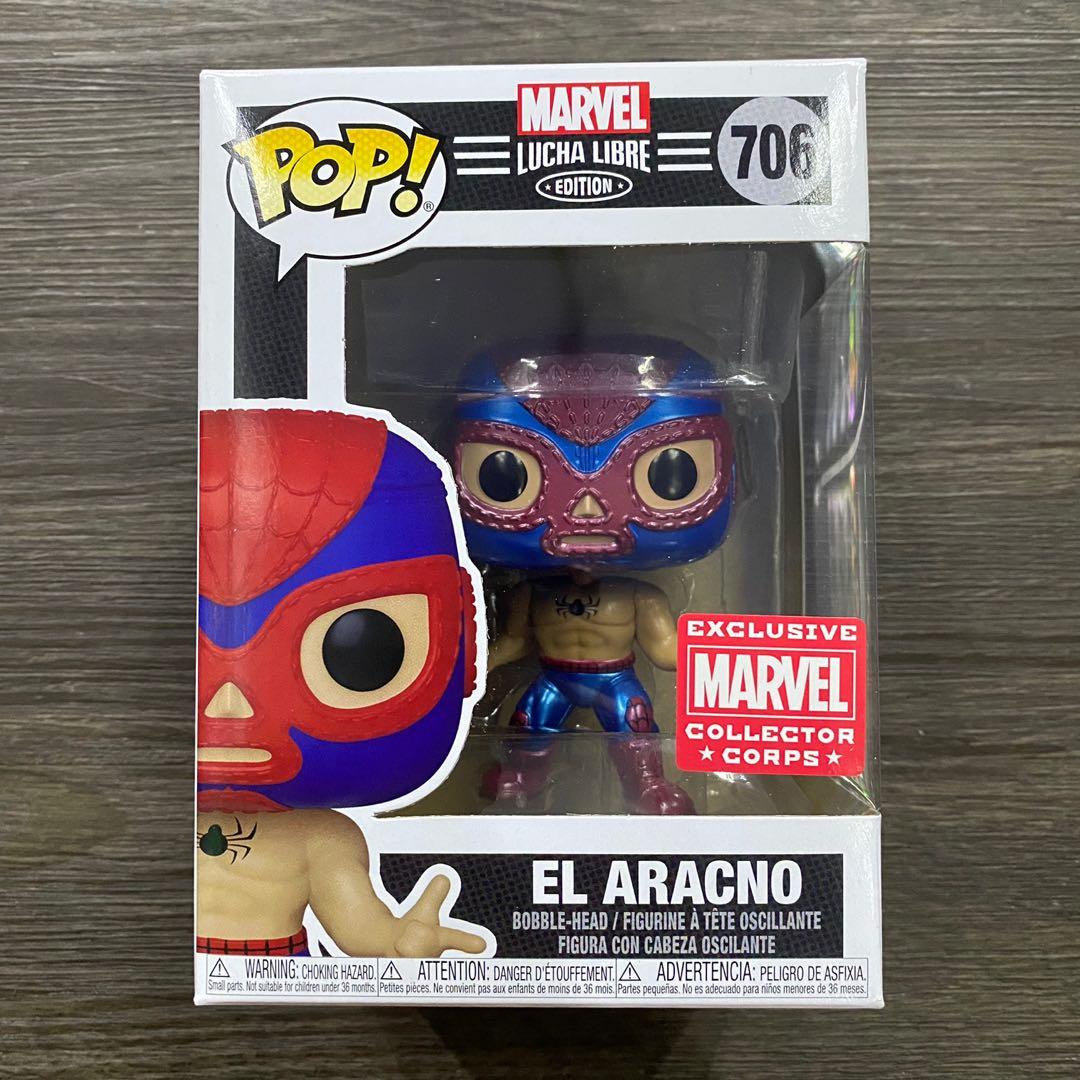 Funko Pop #706: Marvel Luche Libre - El Aracno (Spider-Man) [Marvel ...