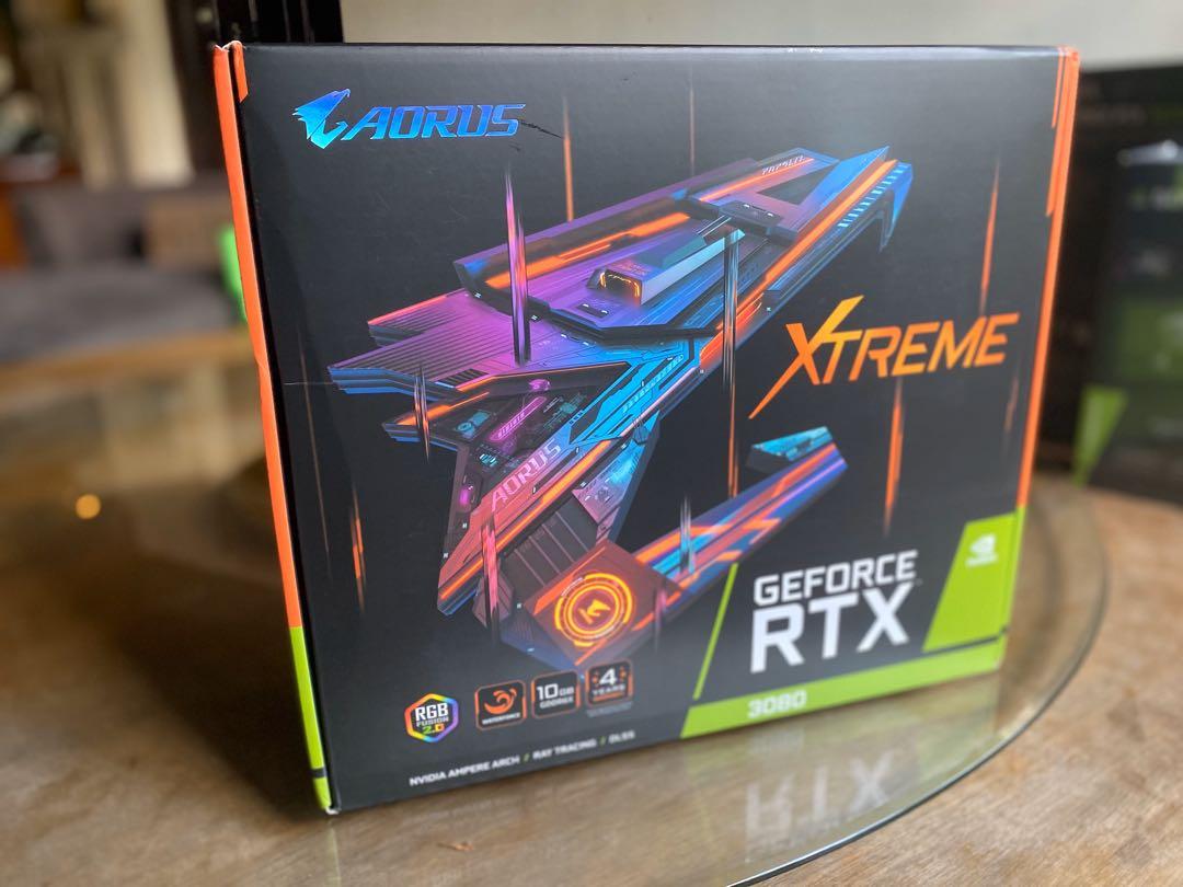 [IN HAND] Gigabyte rtx 3080 Waterforce extreme AIO rtx3080, Computers ...