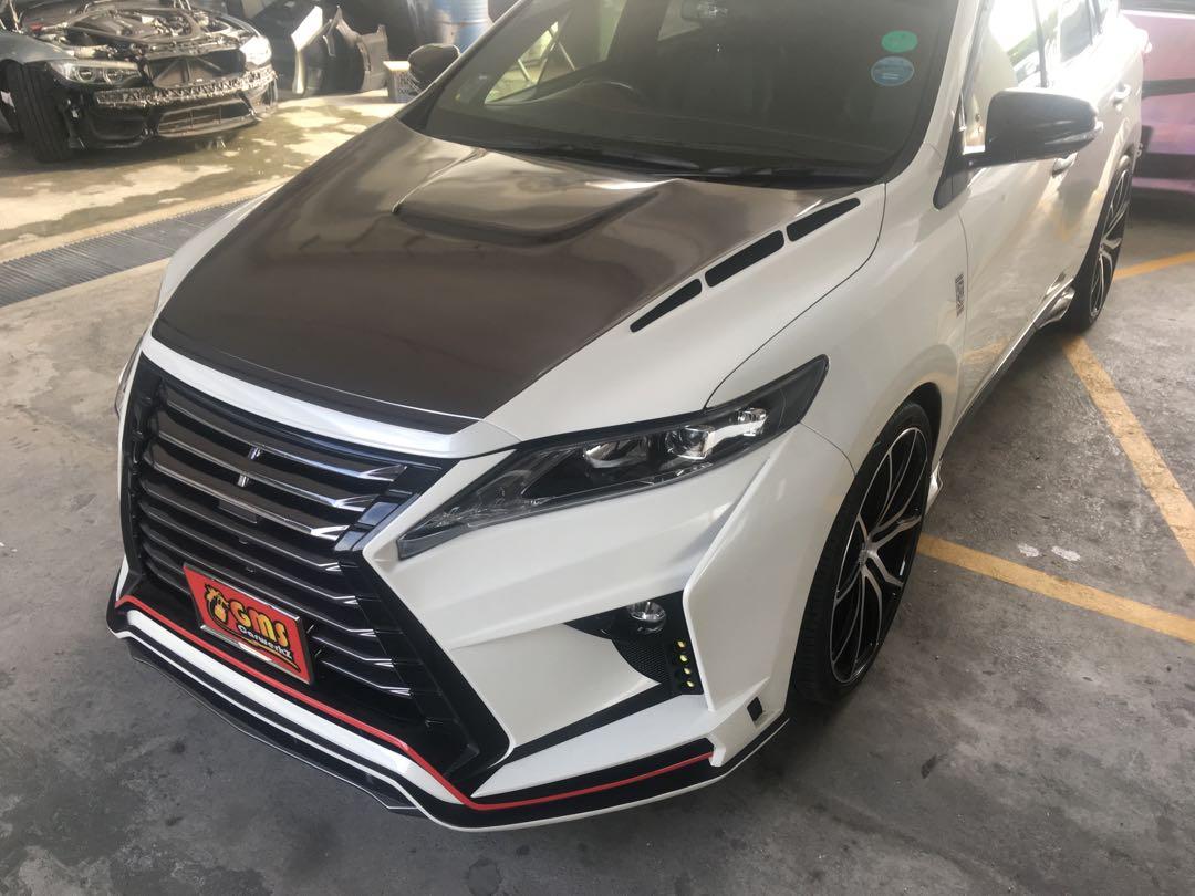 GMS # harrier bonnet, Car Accessories, Accessories on Carousell