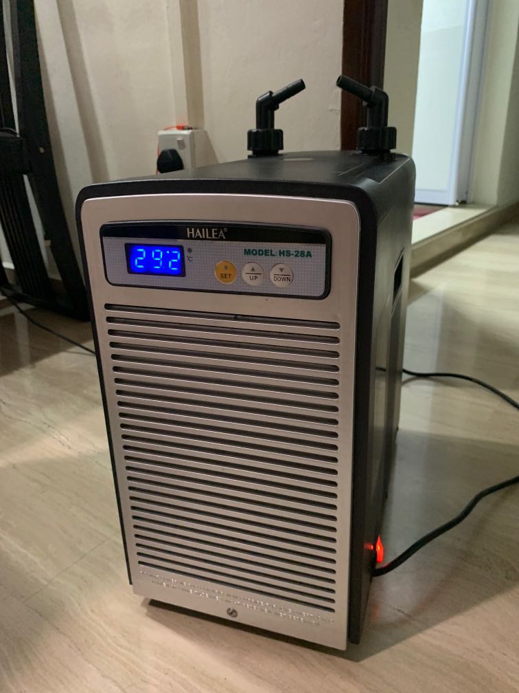 Hailea HS-28A Aquarium Chiller, Pet Supplies, Homes & Other Pet ...