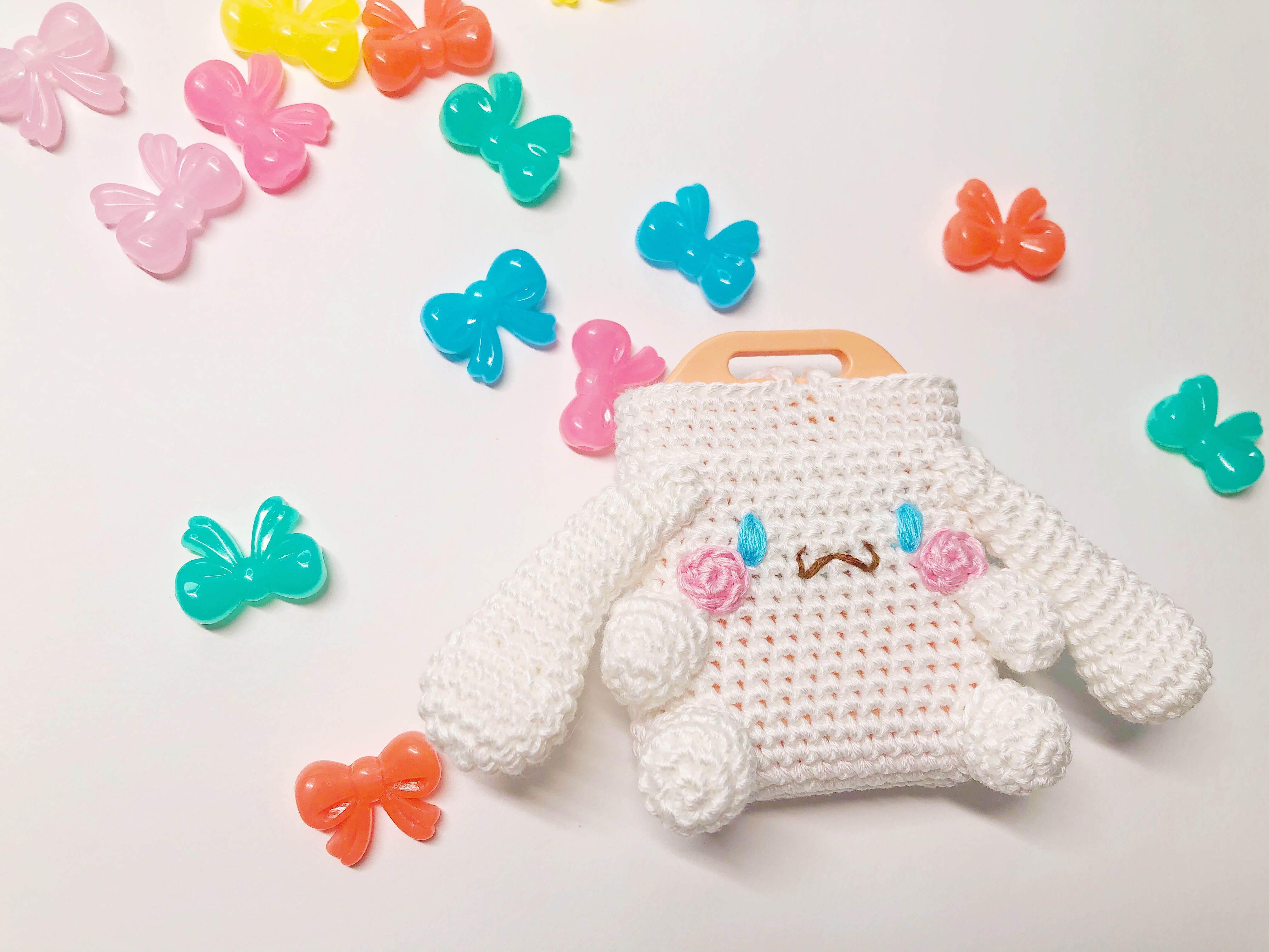 Handmade crochet TraceTogether token pouch Cinnamoroll, Hobbies & Toys ...