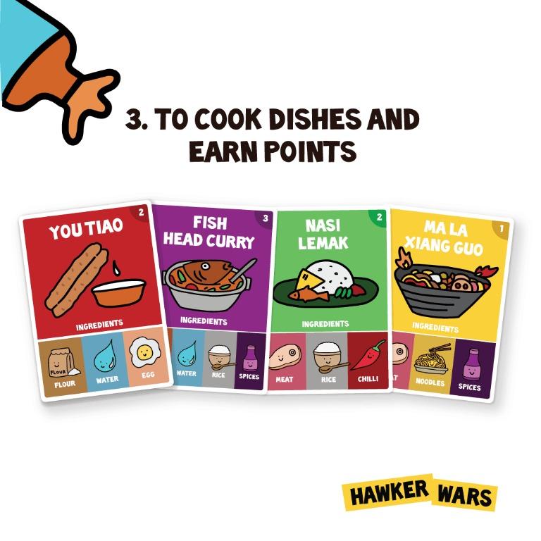 Hawker Wars Card Game, Hobbies & Toys, Toys & Games on Carousell