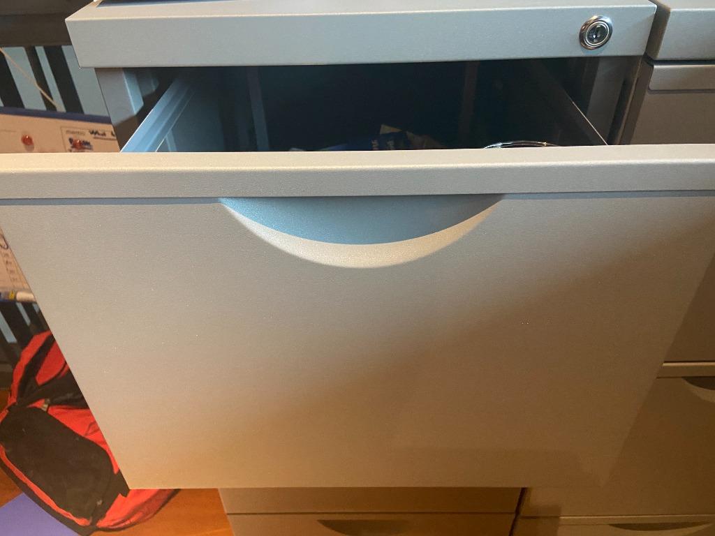 IKEA File Cabinet with 3 shelves, Furniture & Home Living, Furniture ...