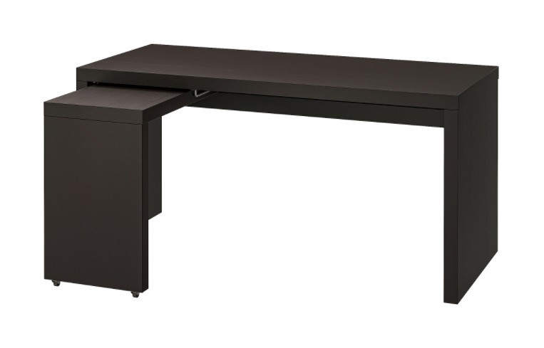 IKEA Malm Desk, Furniture & Home Living, Furniture, Tables & Sets on ...