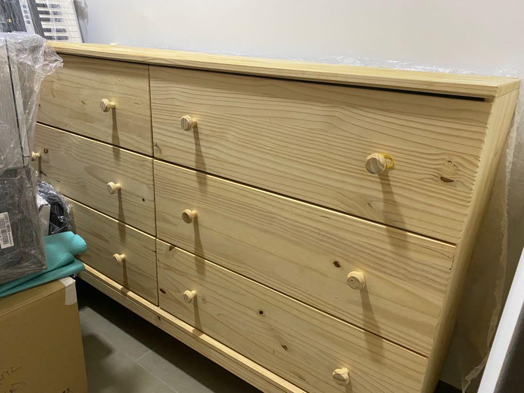 IKEA TARVA Chest of 6 Drawers, Furniture & Home Living, Furniture ...