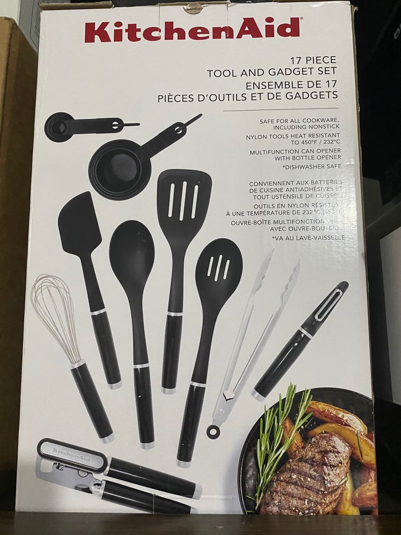 KitchenAid 16 tools set, Furniture & Home Living, Kitchenware ...