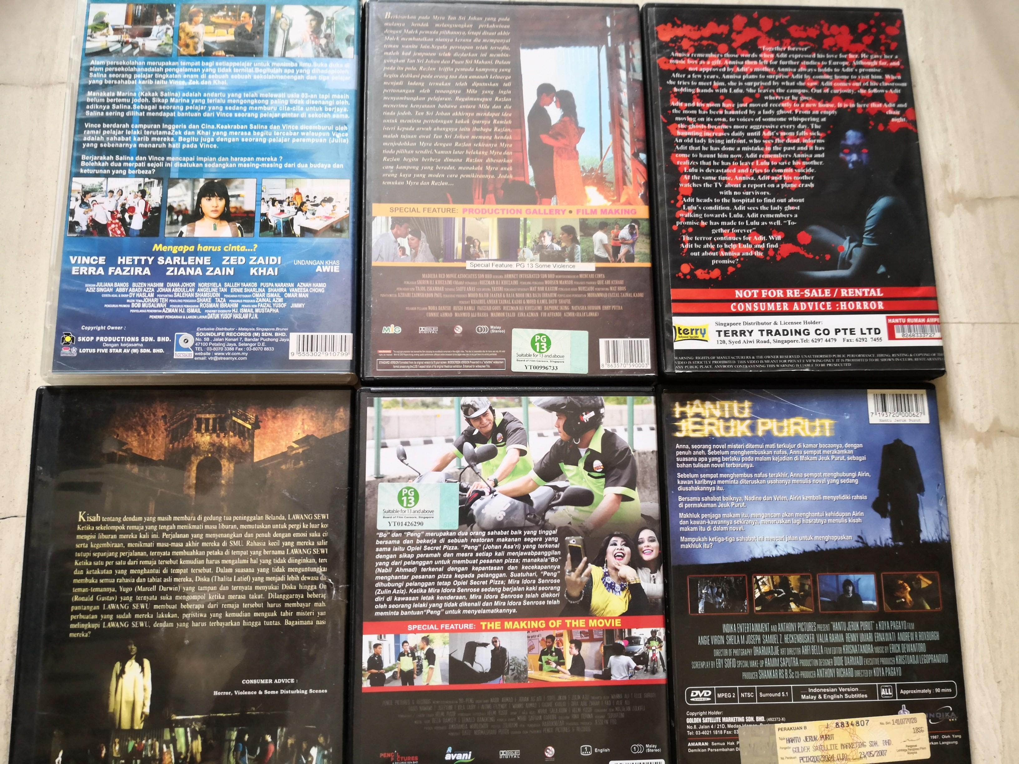 Malay Indonesia Movies New stock DVD VCD Nora Danish, Ben Joshua ...