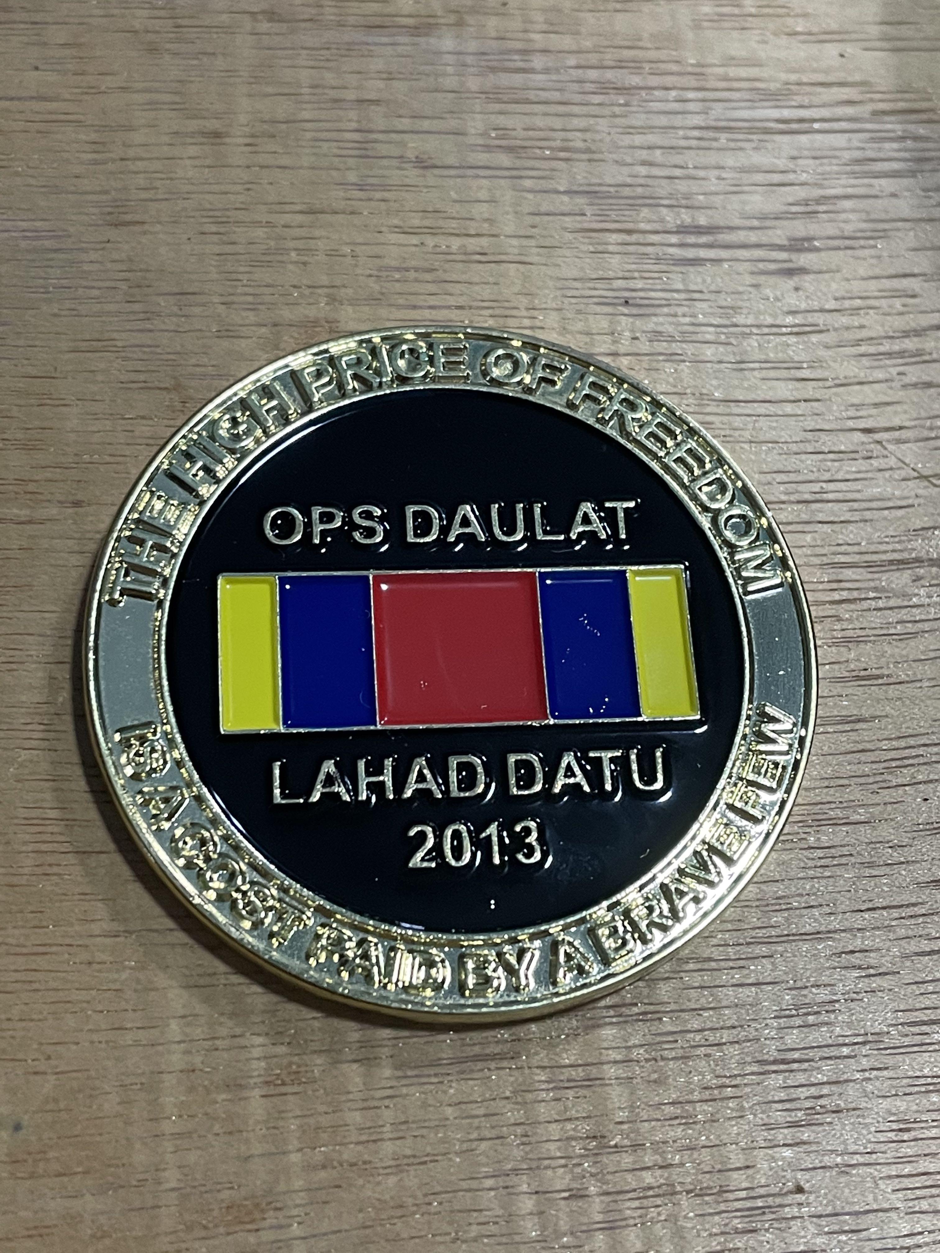 Medallion Ops Daulat .. Lahad datu, Hobbies & Toys, Collectibles ...