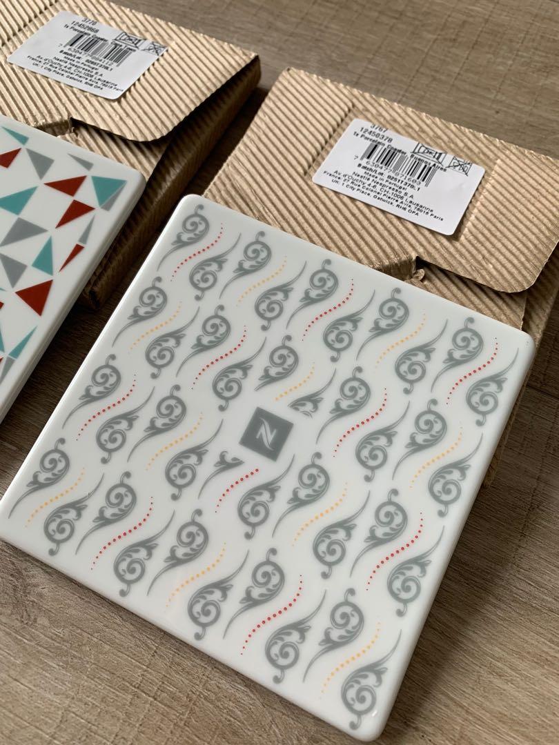Nespresso Porcelain Coaster, Everything Else on Carousell