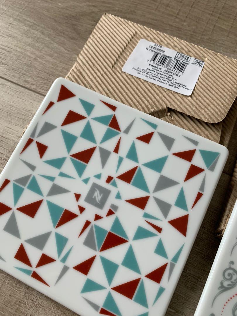 Nespresso Porcelain Coaster, Everything Else on Carousell