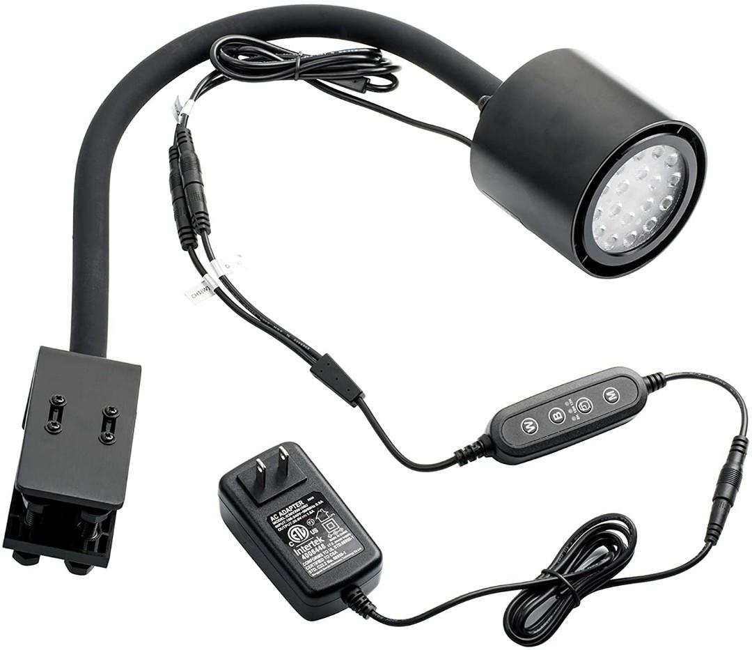 NICREW 30W Reef LED Aquarium Light, Dimmable Marine LED Light with Dual ...